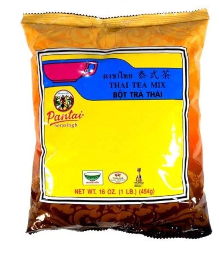 Pantai Thai Tea Leaves Mix Pantai Norasing 16 Oz Plearn Thai Palace